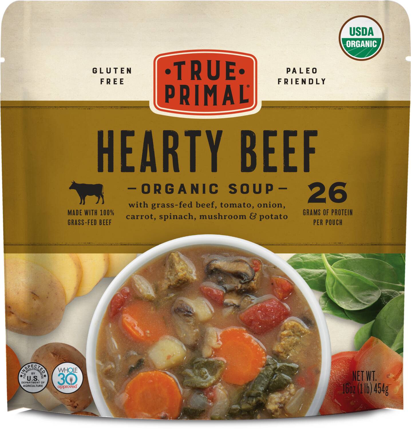 True Primal Hearty Beef Organic Soup